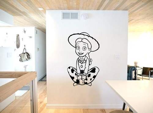 Jessie Toy Story Vinyl Wall Art Decal Sticker Transfer Home Decor ...