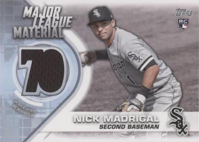 2021 Topps Update Series - Major League Material Nick Madrigal #MLM-NM ...