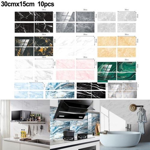 Sturdy and Long lasting 3D Tile Stickers Suitable for Smooth and Clean ...