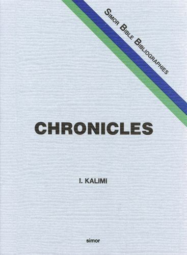 Books of Chronicles : A Classified Bibliography, Hardcover by Kalimi ...