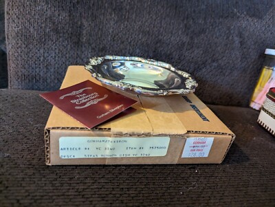 Vintage Gorham Silver Plate Bonbon Candy Dish Strasbourg Collection Box ...