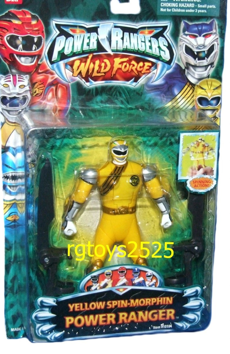 Power Rangers Wild Force Yellow Ranger