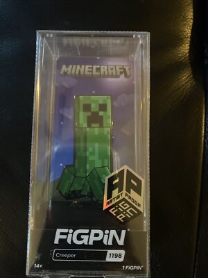 2023 FiGPiN Minecraft Creeper #1198 AP Artist Proof Alliance Fest | eBay