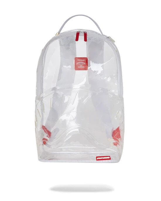 Sprayground Clear As Day - 100% All Clear DLX Backpack New Limited Book ...