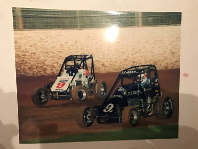 DAVE DARLAND & BRYCE TOWNSEND 2004 WESTERN SPRINGS MIDGET 8X10 PHOTO | eBay