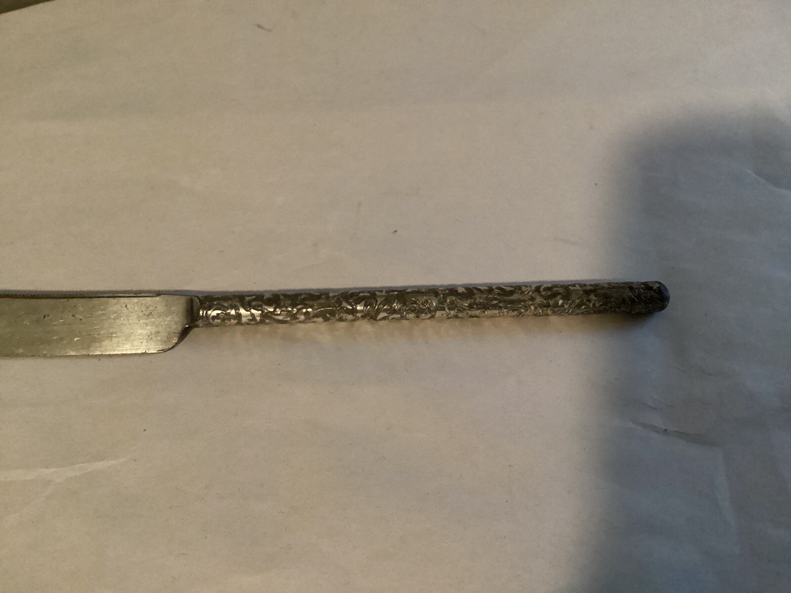 Vintage Benedict Mfg Co Silver Plated, Set Of 2 Blunt Table Knives ...
