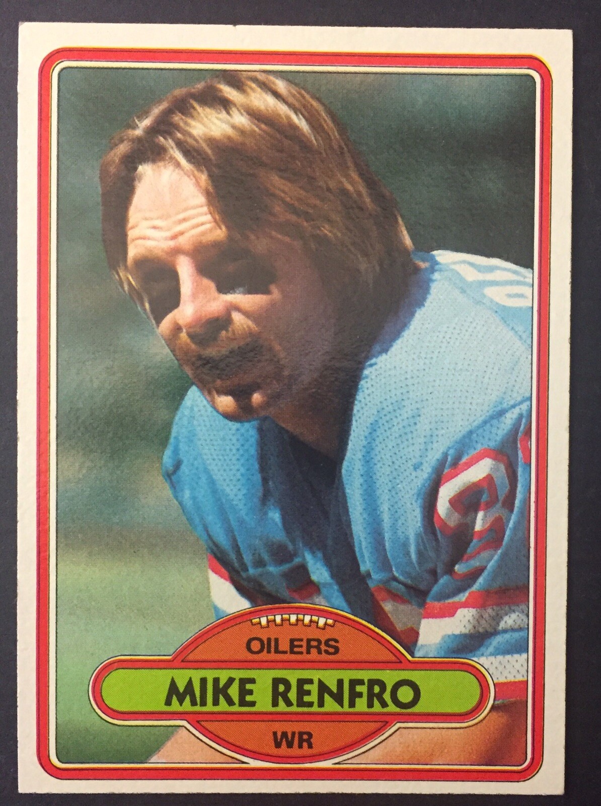 1980 Topps #301 MIKE RENFRO Houston Oilers ROOKIE - EXMT 02 | eBay