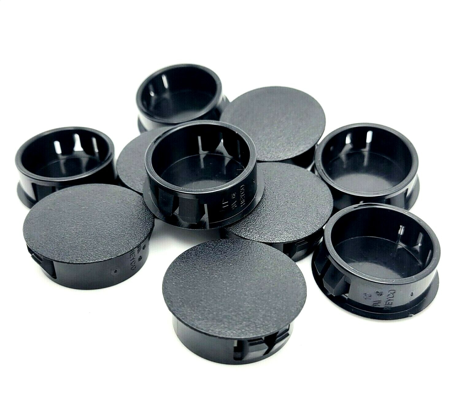 1 1/8" Auto Truck Bumper Plugs Black Sensor Hole Locking Cover 1 1/4 ...