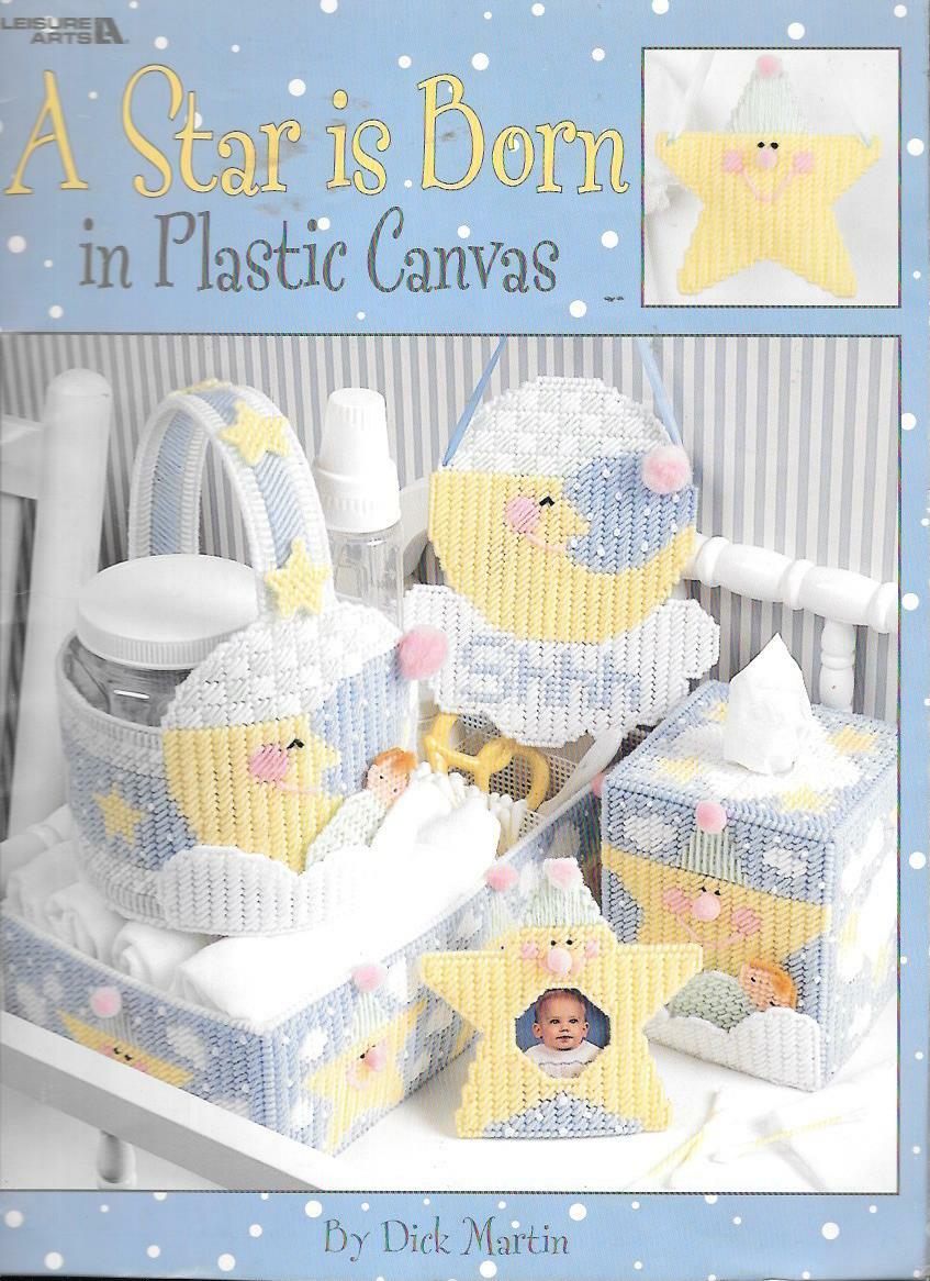 Leisure Arts #1642 - A Star Is Born - Plastic Canvas | eBay