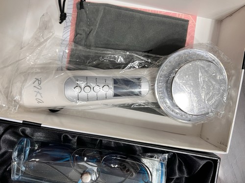 Rika Beauty Ultrasonic Therapy Facial Massager Device Acne Cellulite ...