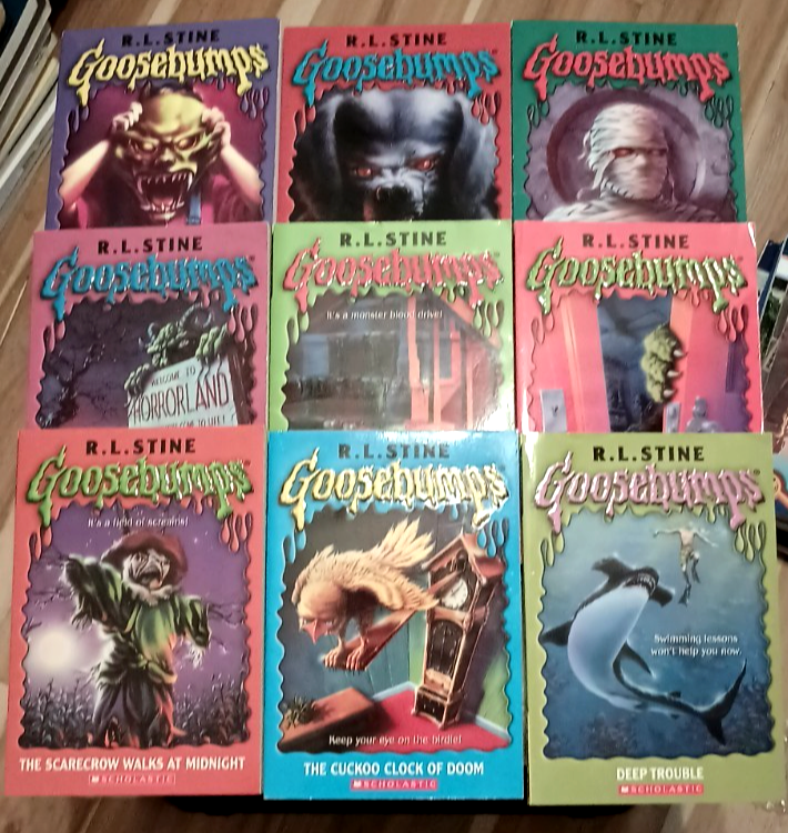 Lot of 18 Goosebump Paperback Books by R.L. Stine Scholastic NO ...