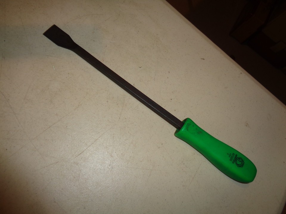 MATCO Tools SCG26 Scraper with Solid Green Handle, 3/4" x 12", USA | eBay