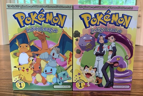 Poke’mon Indigo League , Season 1, Part 2&3 | eBay