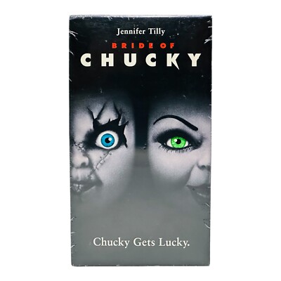 Bride of Chucky VHS Universal Horror Movie NEW SEALED 96898374934| eBay
