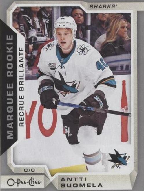 2018-19 Upper Deck - O-Pee-Chee Update Marquee Rookies Antti Suomela ...