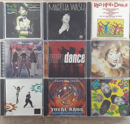 Dance Club House Electronic CD Lot of 9 Technotronic Pump Up The Jam ...