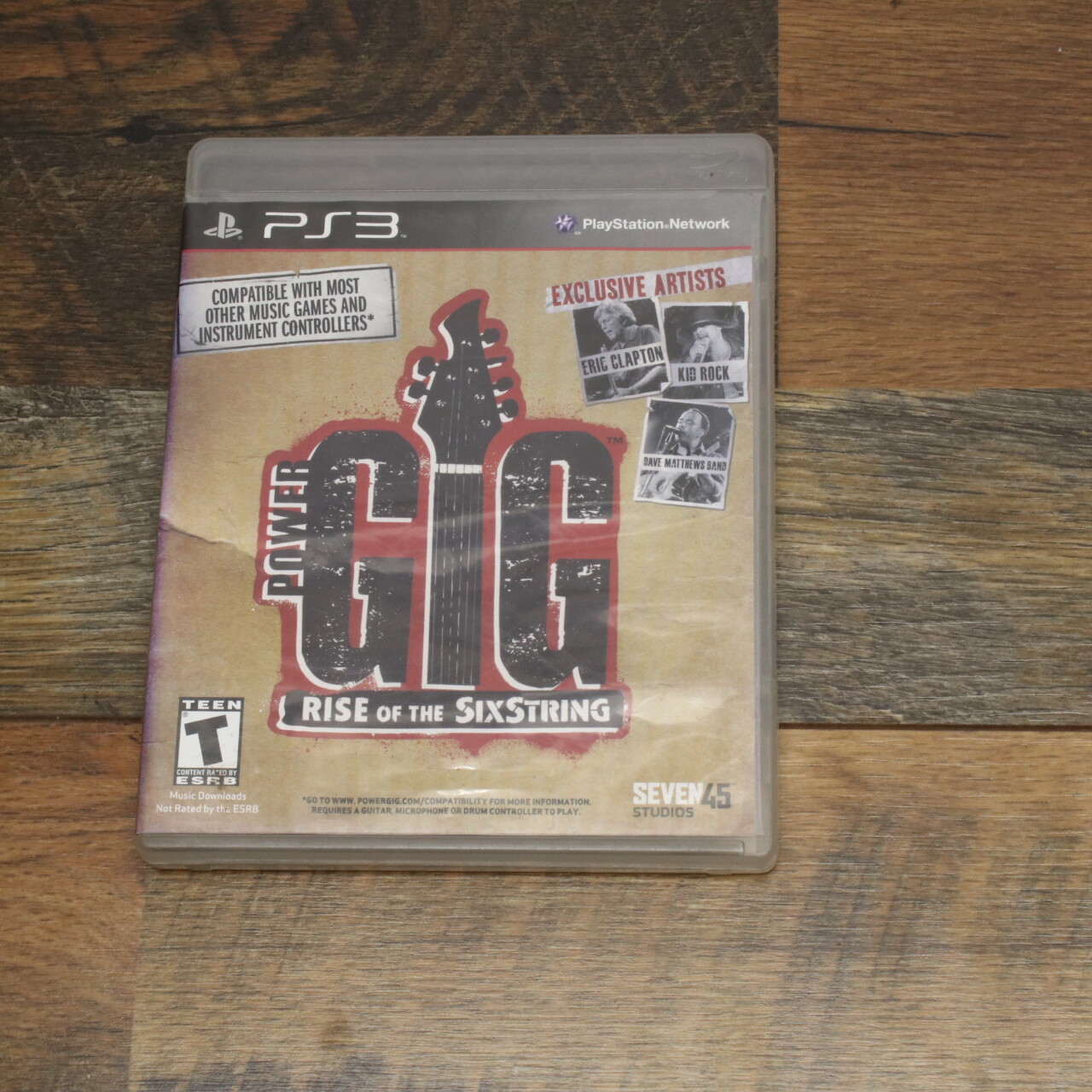Power Gig Rise Of the SixStrings Video Game: PS3 (Complete, Disc, Case ...
