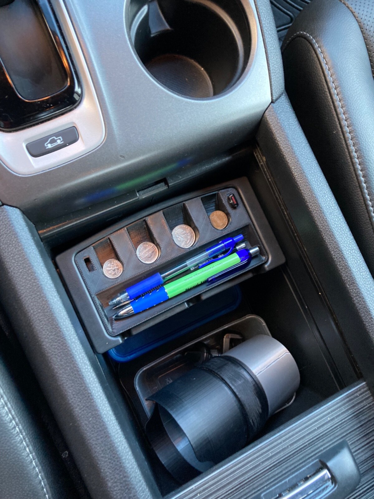 Custom 3D Printed Honda Center Console Organizer (Ridgeline, Pilot ...