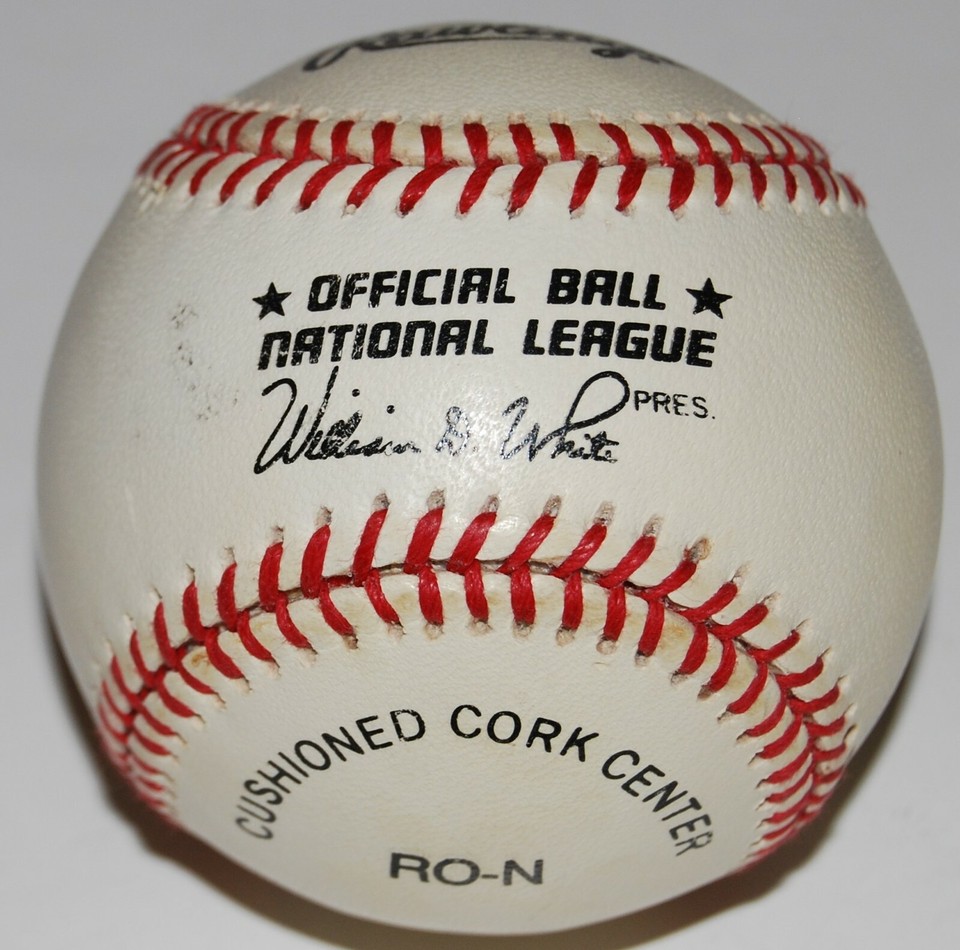 TERRY PENDLETON signed ONL baseball (ATLANTA BRAVES) Reds Cardinals ...