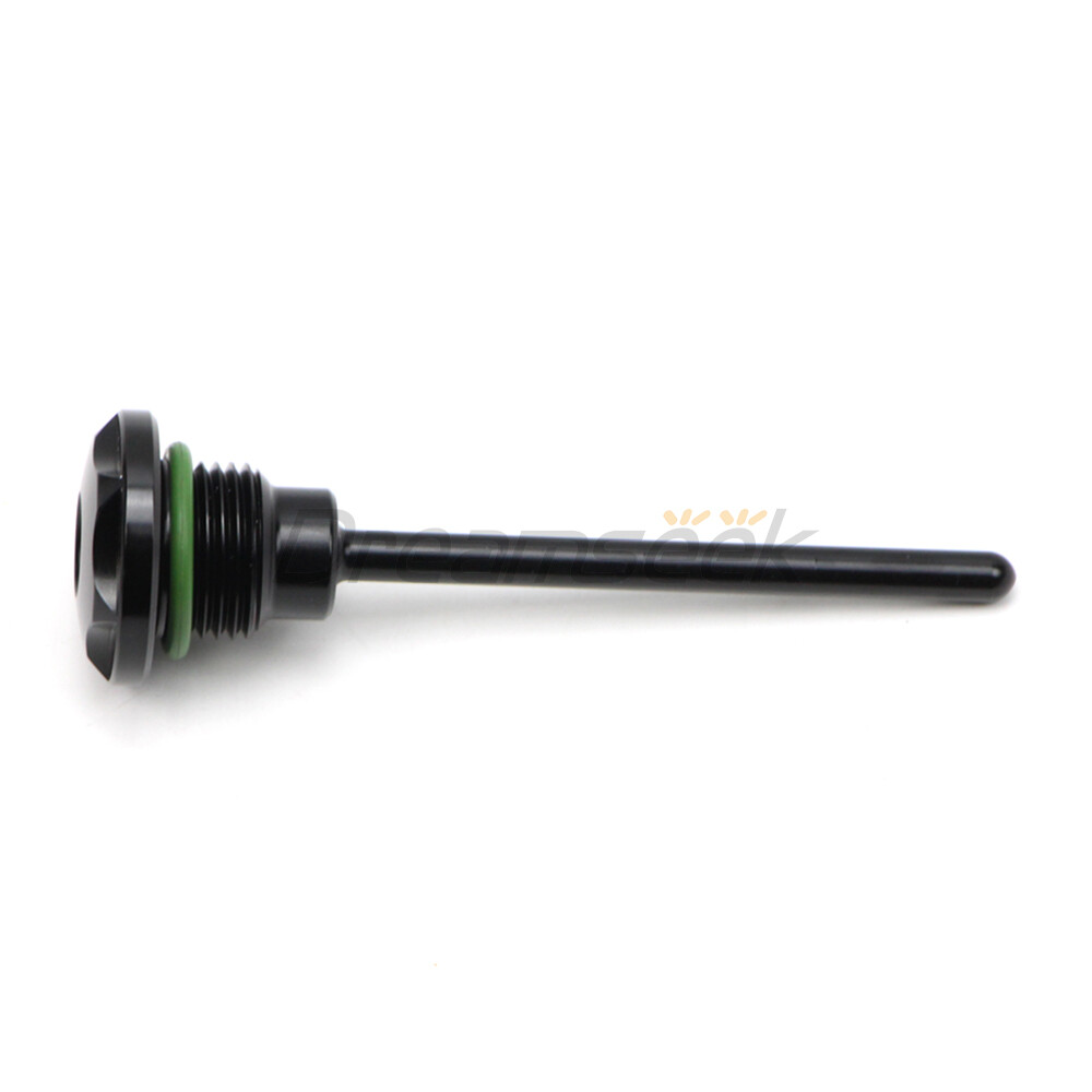 Black Transmission Dipstick Oil Tank Plug for Harley Dyna 1987-05 ...