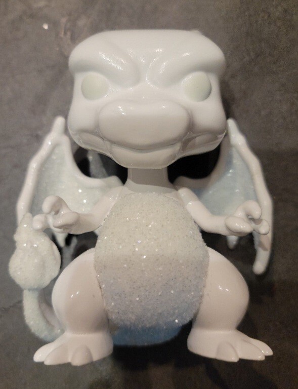 Funko Pokemon Charizard #843 White Diamond High Gloss Glow Chase | eBay