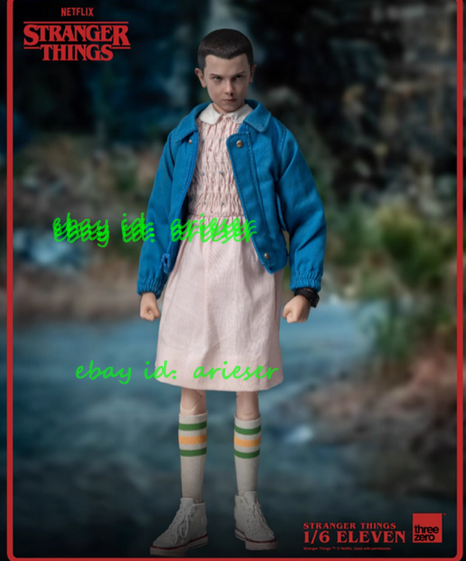 Threezero Stranger Things Eleven 11 1/6 23cm Action Figure New Toys In ...