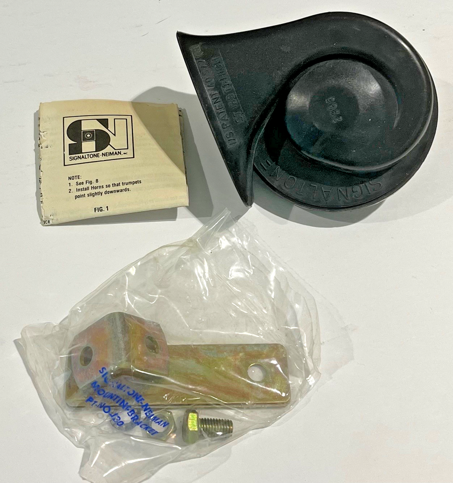 NOS Vintage Signaltone Neiman 12V Electric Horn Signal ST-139 Model ...