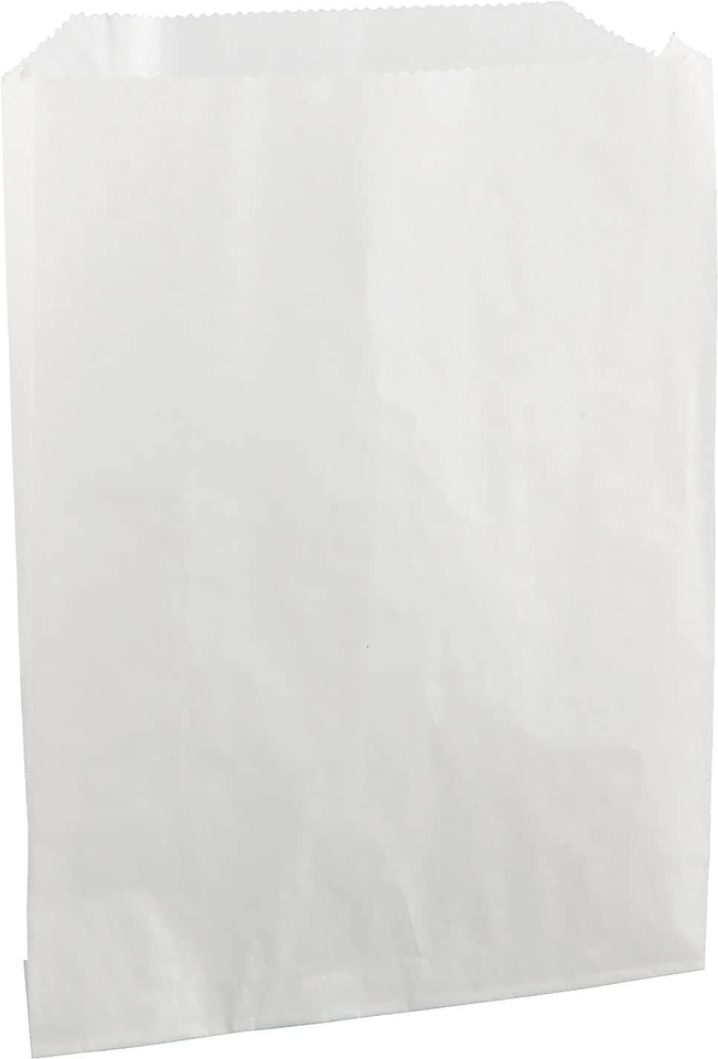 450019 PB19 Grease-Resistant Sandwich/Pastry Bags 6 X 3/4 X 7 1/4 White ...