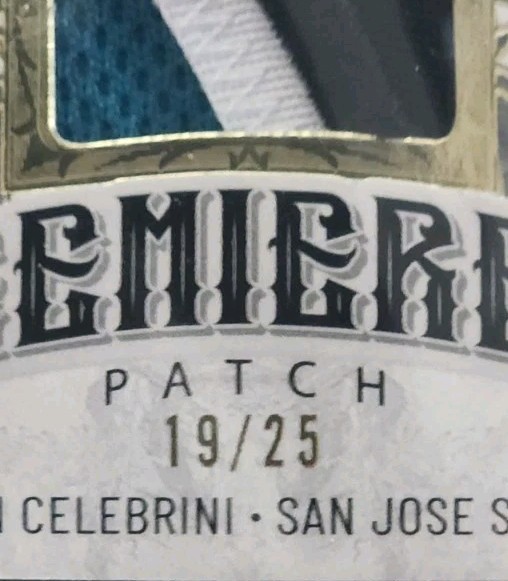 2024-25 Upper Deck Ice Premieres Tri-Color Patch Macklin Celebrini /25 ...