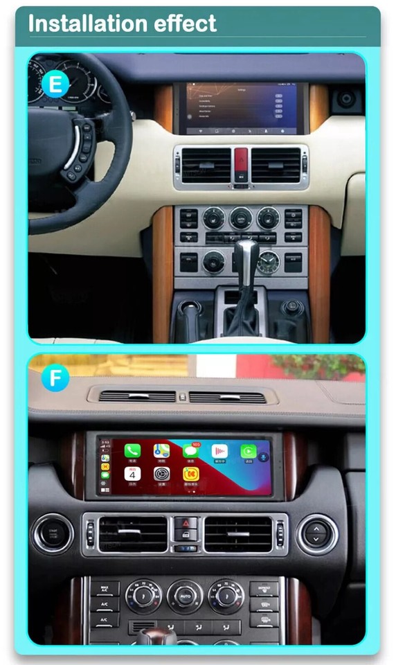 For Land Range Rover V8 L322 2002-2012 CarPlay GPS Navi Android Car ...