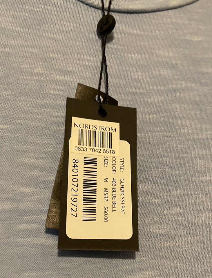 Goodlife NWT Men's Short Sleeve T-Shirt Size M Blue Bell color | eBay