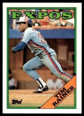 1987 Topps #30 Tim Raines Montreal Expos | eBay