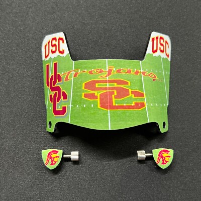 USC Trojans CUSTOM MINI Football Helmet Visor | eBay