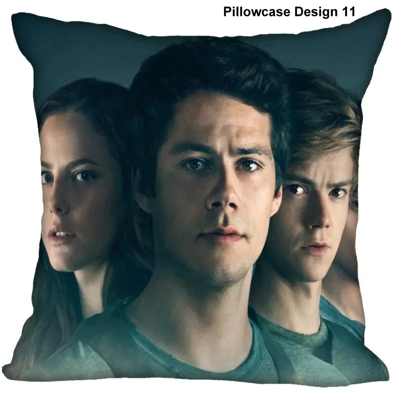The Maze Runner Pillow Case Thomas Dylan O'Brien Newt Minho Print ...