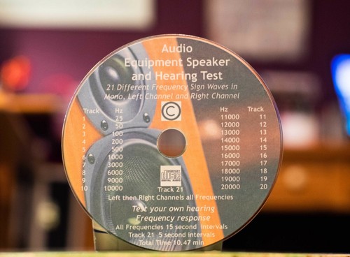 Audio Frequency and Hearing Testing CD | eBay UK