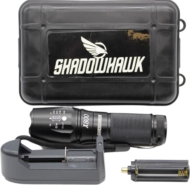 Shadowhawk X800 800 Lumens High Tactical Flashlight with Case for sale ...