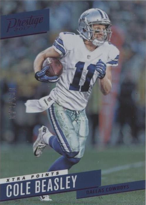 2017 Panini Prestige - Cole Beasley #46 Xtra Points Purple /100 for ...