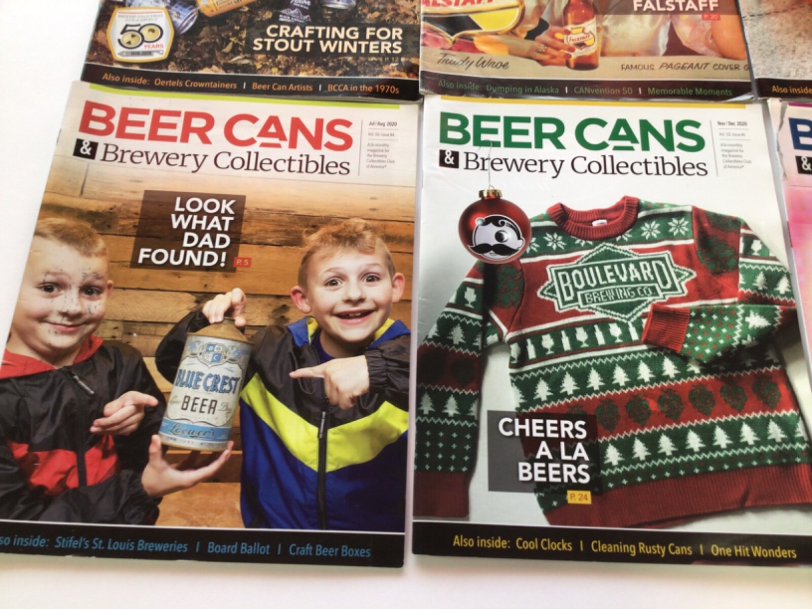 BCCA Beer Cans and Brewery Collectibles magazine 6 issues 2020 | eBay