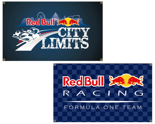 Red Bull Racing flag choose design 90x150cm or 60x90cm/3x5ft or 2x3ft ...