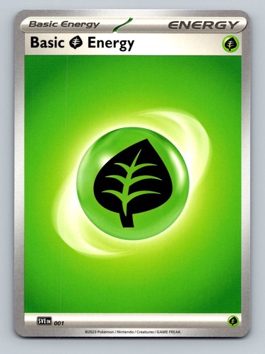 Basic Grass Energy Common SV01: Scarlet & Violet Base Set #001 tcg ...