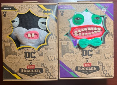 ZURU Fuggler Batman & The Joker Plush Lot DC Superhero Stuffed Toys ...