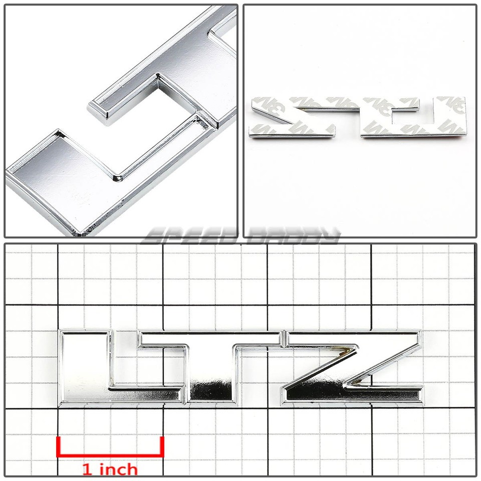 FOR GMT900/CHEVY LTZ 2X METAL BUMPER TRUNK GRILL EMBLEM DECAL LOGO ...