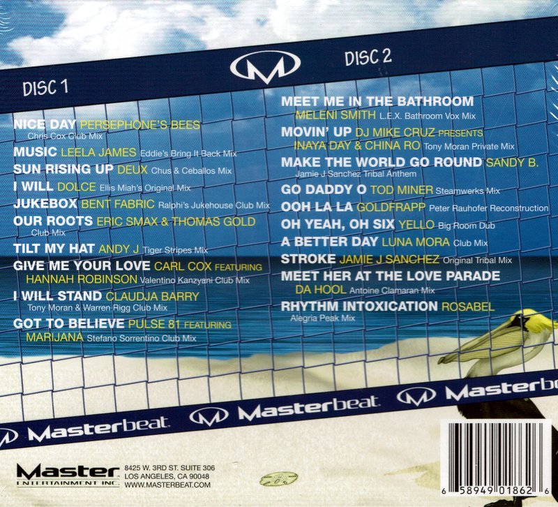 Masterbeat SPF 2006 DJ Brett Henrichsen ( 2 Cds Set) BRAND NEW SEALED ...