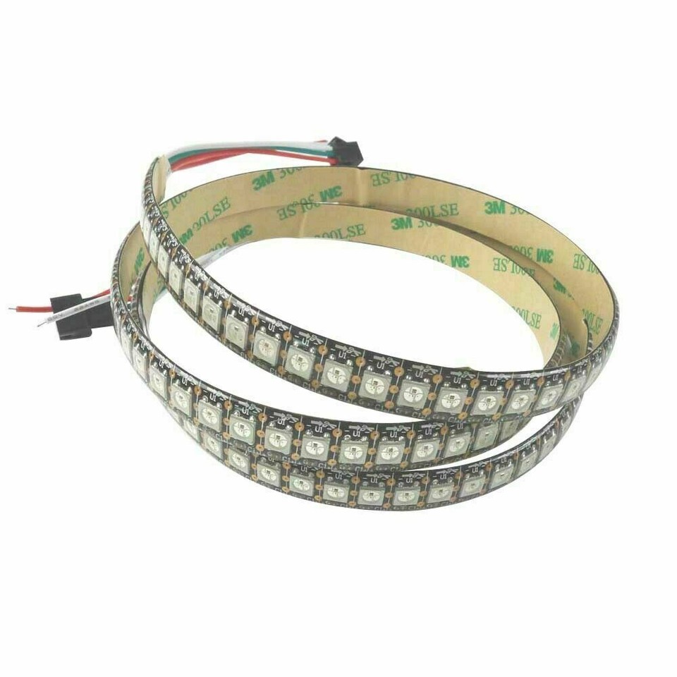 3 Pin IP65 5050 WS2811 RGB LED Strip Light Dream Color 12V 5M 150 LED ...