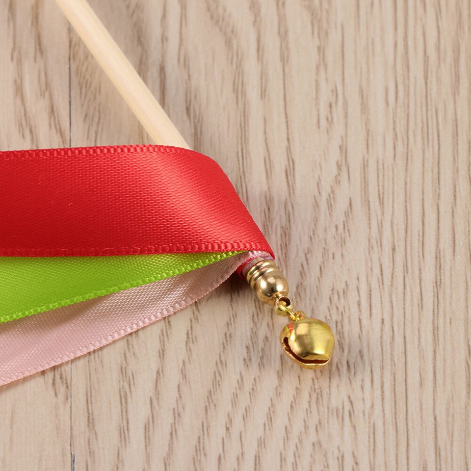 Colorful Ribbon Sticks Rainbow Dance Ribbon Ribbon Stick Ribbon Dancer ...