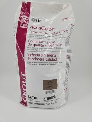 TEC - 620 - AccuColor Premium Unsanded Grout - 932 Mocha - 9.75 lb ...