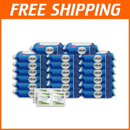 Bulk Cottonelle Flushable Wipes - Eco-Friendly & Extra-Large Coverage ...