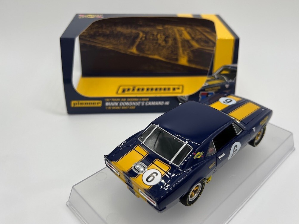 Pioneer+P093+Chevrolet+Camaro+1967+Penske+Sunoco+%236+1+32+Slot+Car for ...