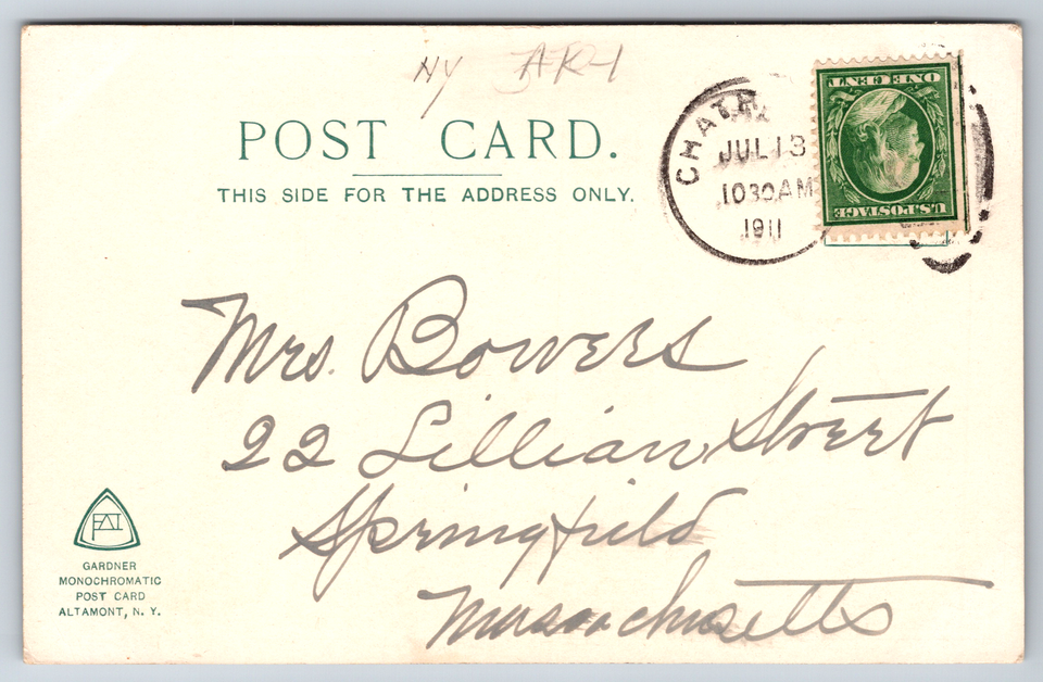 c1910s Hanging Rocks Indian Ladder Road Meadowdale New York Antique ...