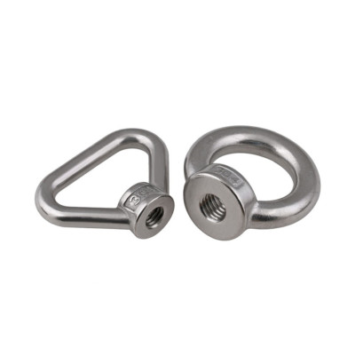 LIFTING EYE NUTS A2 STAINLESS STEEL FEMALE EYE BOLTS METRIC TRIANGLE ...